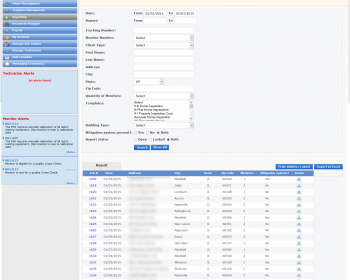 General Reporting – Radon Reports